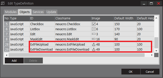 넥사크로nexacro 파일 업로드 And 다운로드 샘플 Drag And Drop Progressbar