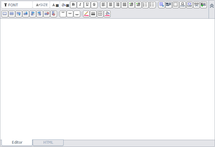 Rich Text Editor 샘플