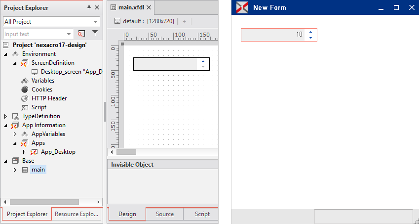 넥사크로 디자인의 이해 – XCSS 편집기 선택자 다루기 (Spin 활용편)