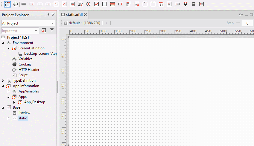 텍스트 형태의 컴포넌트 - Static