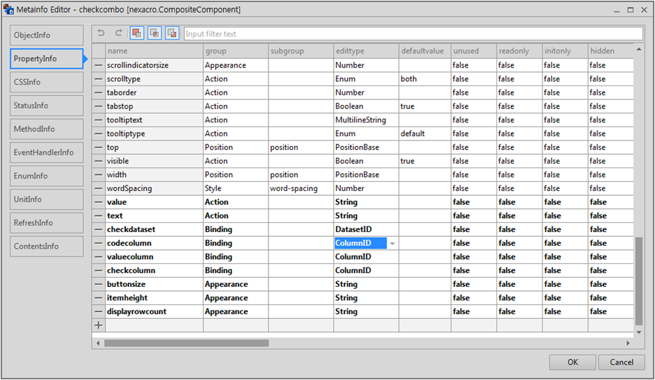 모듈 디벨로퍼를 활용한 Check Combo 개발기(3) - 속성 추가