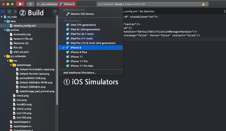 모바일 따라하기 Xcode로 Ios앱 만들기3 Xcode 프로젝트 따라하기 Part2