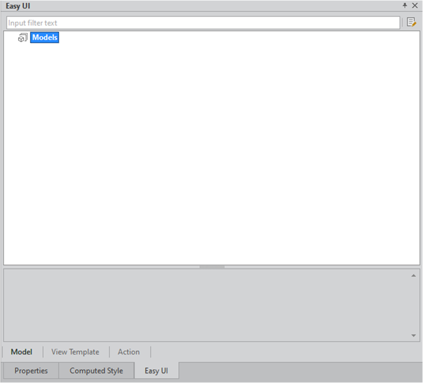 [Easy UI]기본편 - Model만들기