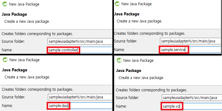 따라 하기 Spring Tool Suite V3914 And Uiadapter Mvc 패턴을 통해 Db 데이터 가져오기
