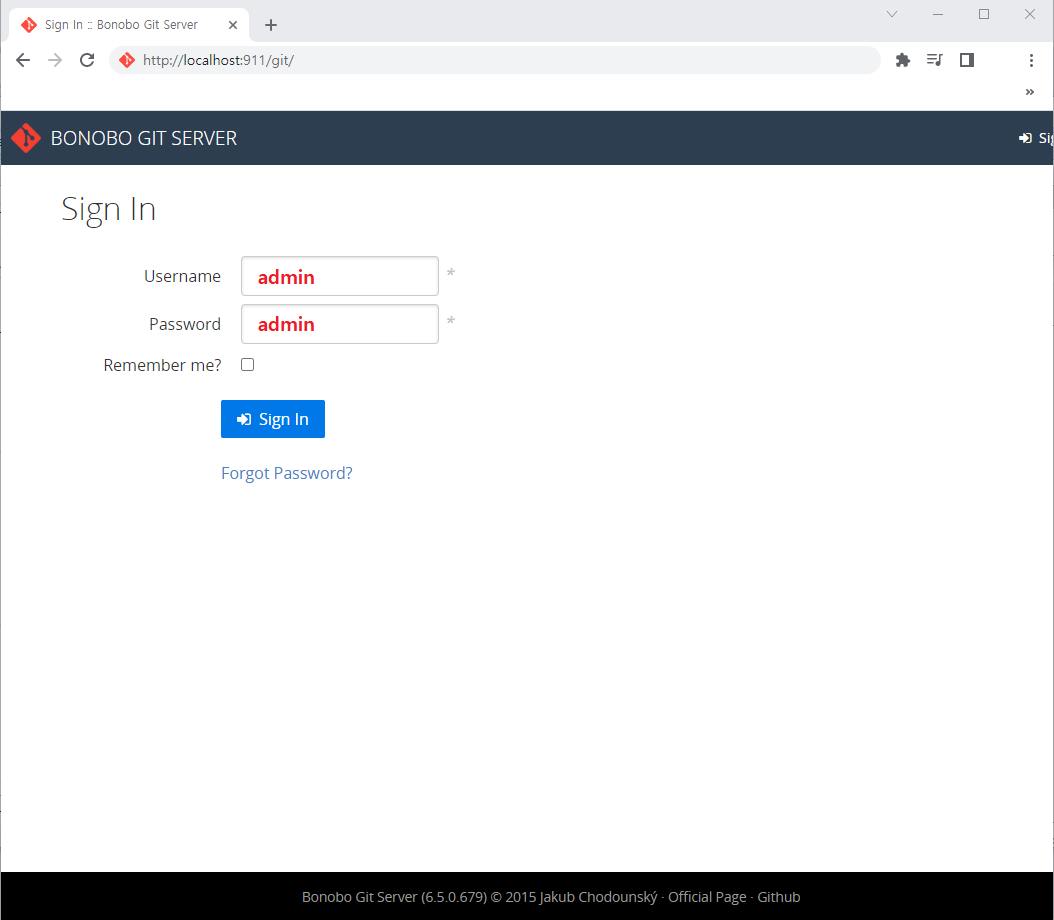 따라 하기 Spring Tool Suite V3914 And Windows Git Bonobo Git Server